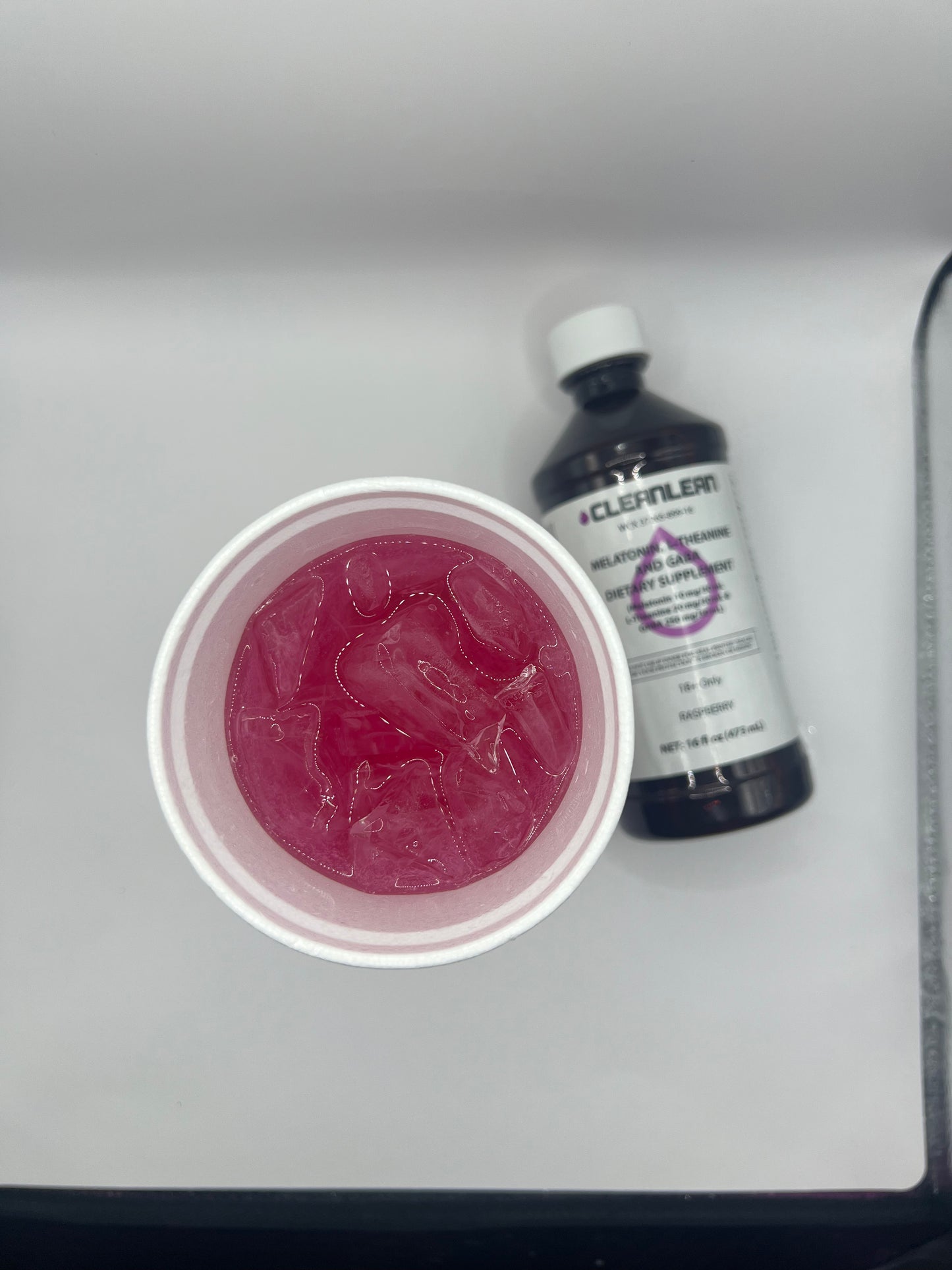 Raspberry Relaxation Syrup 16oz – CleanLean